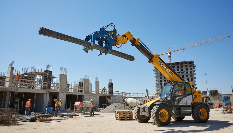 Telehandler Attachment Compatibility: Fitting European