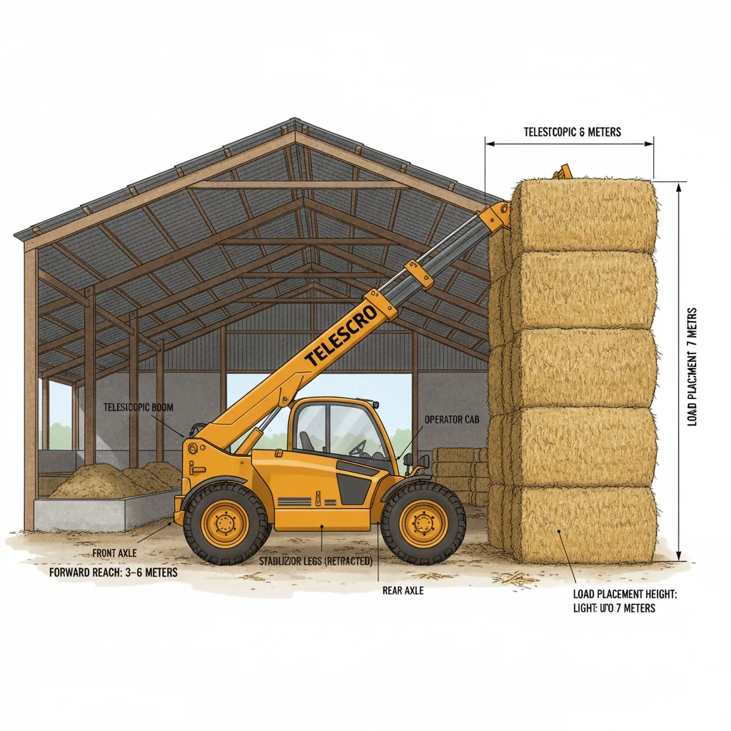 Telehandler Forward Reach vs Maximum Height: Key Buying Tips